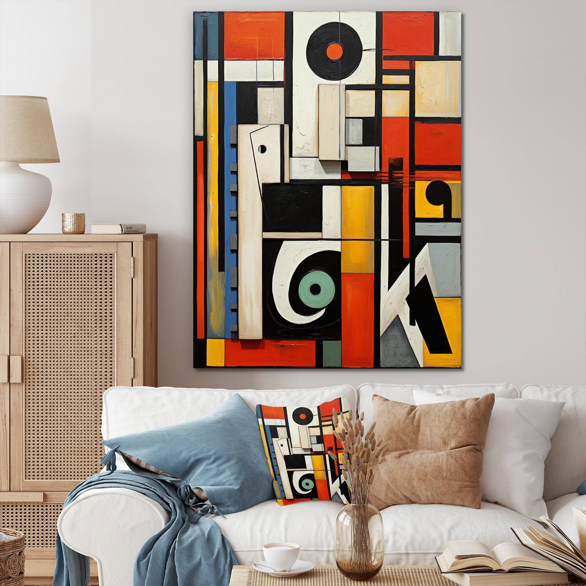 Geometric Canvas Art - Bed Bath & Beyond