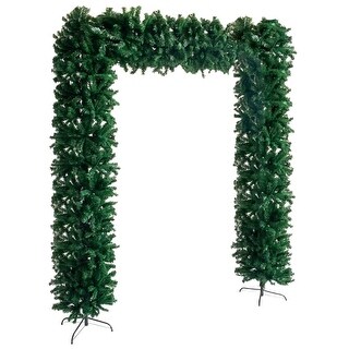 vidaXL Christmas Arch Indoor Outdoor Xmas Decoration Holiday Tree Arch ...