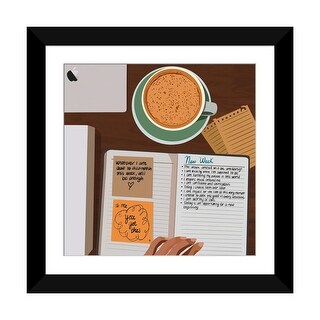 iCanvas "New Week" by Artpce - Bed Bath & Beyond - 37447829