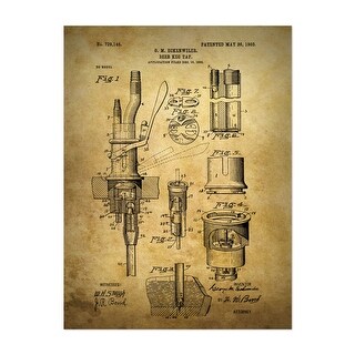 Belfast United Kingdom Beer Keg Tap 1903 Alcohol Art Print/Poster - Bed ...