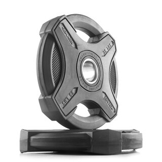 XMark SIGNATURE Series Olympic Plate Weights (25 lb. Pair) - Bed Bath ...