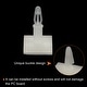 30 Pcs 0.43" Height Adhesive Standoff Reverse Mount Insulation Bracket ...
