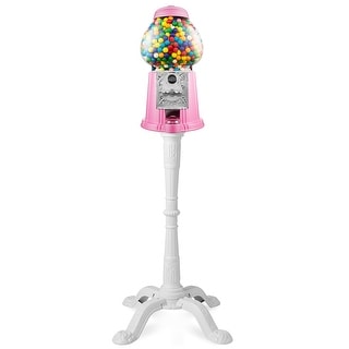 15in Gumball Machine w Stand Pink VintageStyle Candy Dispenser - Bed ...