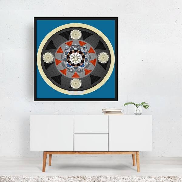 Aztec Wheel of Life Sacred Geometry Fine Art Mandala Art Print/Poster ...