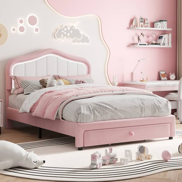 pretty bed frames twin