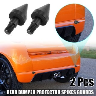 2pcs Rear Bumper Spikes Guard Protector for Mercedes-Benz Smart Fortwo ...