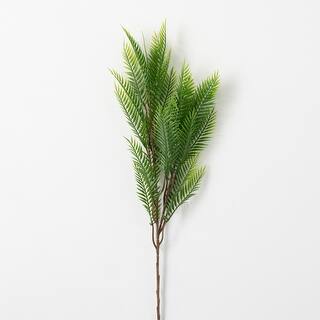 Sullivans Artificial Billowing Long Fern Stem 33"H Green - 6"L x 1.5"W ...