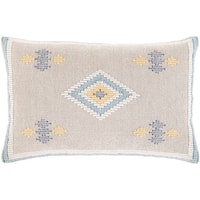 Xenia Hand Woven Pastel Boho 14x22-inch Lumbar Throw Pillow - On Sale ...