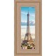 12x36 Traditional Silver Complete Wood Panoramic Frame with UV Acrylic ...