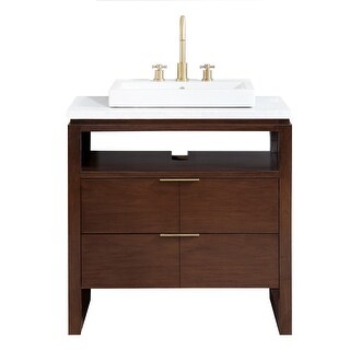 Avanity GISELLE-VS33 Giselle 33" Free Standing Single Vanity Set with ...