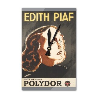 Edith Piaf - Polydor (artist: Kiffer) France - Vintage Advertisement ...