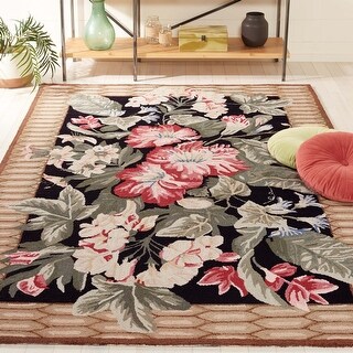 SAFAVIEH Handmade Chelsea Gottliebe French Country Wool Rug - On Sale ...