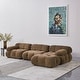 Daimion 4 Pieces Upholstered Sectional - Bed Bath & Beyond - 39929543