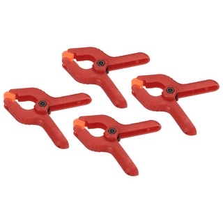 2 Inch Spring Clamps, 4 Pack Plastic Flexible Anti-slip Strong Clips ...
