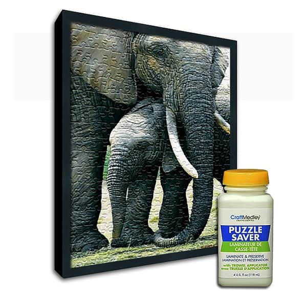 Jigsaw Puzzle Frame Kit - For 19x30 Inch Puzzles - Craft Medley Puzzle ...