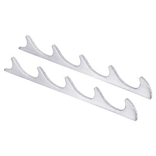 2pcs Chaise Adjustment Bracket 9.4" Length 5 Position Support Adjuster ...