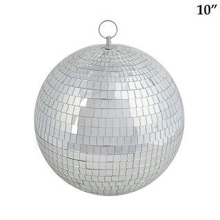 2-Piece 10" Wide Glass Hanging Disco Mirror Balls - Bed Bath & Beyond ...