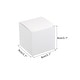 Paper Cardboard Boxes Gift Paper Box White 3.1x3.1x3.1 Inch for Gift ...