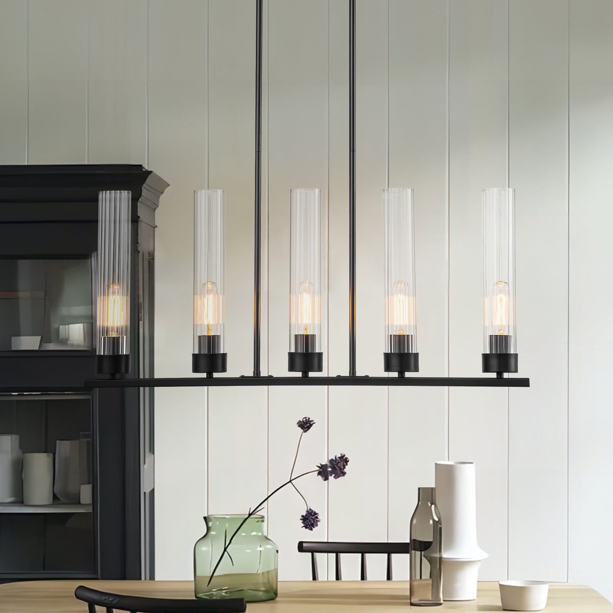 Dainolite Trapezoid Contemporary Gold Luxury Pendant Light Modern ...