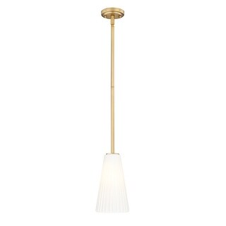 Farrell 1 Light Pendant in Modern Gold - Bed Bath & Beyond - 40948764