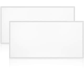 Luxrite 2x4 FT LED Flat Panel Light, 72W, 0-10V Dimmable, 24x48 Inch ...