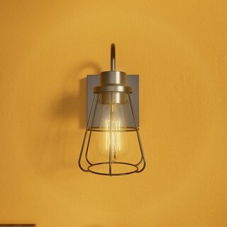 Luende Suria Serie 1-Light Dimmable Wall Sconce - Matte Black - Bed ...