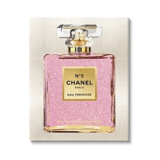 Stupell Pink Luxury Perfume Canvas Wall Art Design by Madeline Blake ...