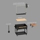 Backyard Discovery Argentine Santa Maria Heritage Steel BBQ Grill ...