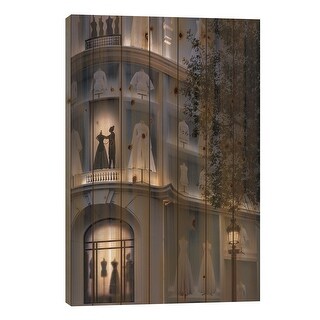 Dior Champs-Elysees, Paris Print On Wood by Jérôme Labouyrie - Multi ...