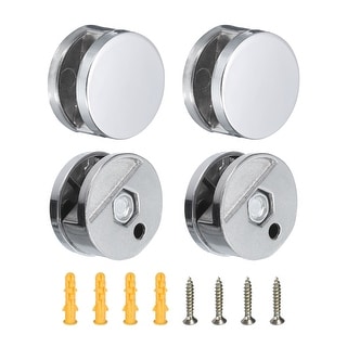 Zinc Alloy Mirror Floating Glass Clips, Clamp Bathroom Mirrors - Bed ...