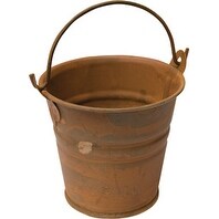 Rusty Tin Bucket, 2-1/4" - Bed Bath & Beyond - 20706082