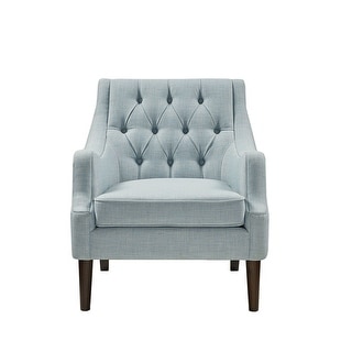 Vintage-inspired Style Button Tufted Accent Chair Arm Chair Side Chairs ...