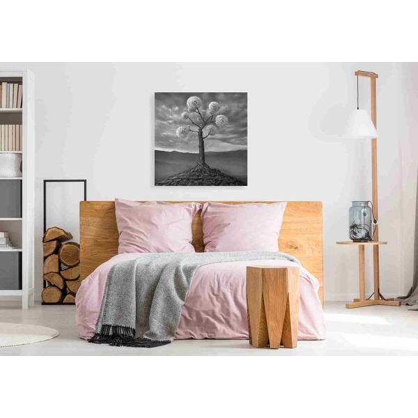 Epic Graffiti 'Dandelion' by Dariusz Klimczak, Canvas Wall Art - Bed ...