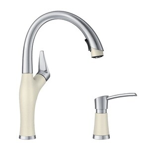 Blanco KF-442273 Artona Pull-Down Kitchen Faucet with Soap Dispenser ...
