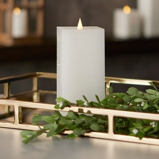 Classic Motion Flameless Square Candle 3x7 White - Bed Bath & Beyond ...