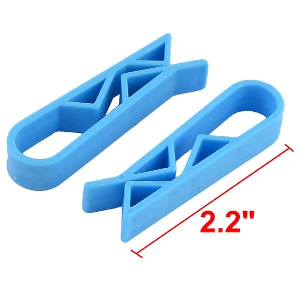 Plastic Garbage Trash Can Waste Bin Junk Bag Clips Clamp Holders 15pcs ...