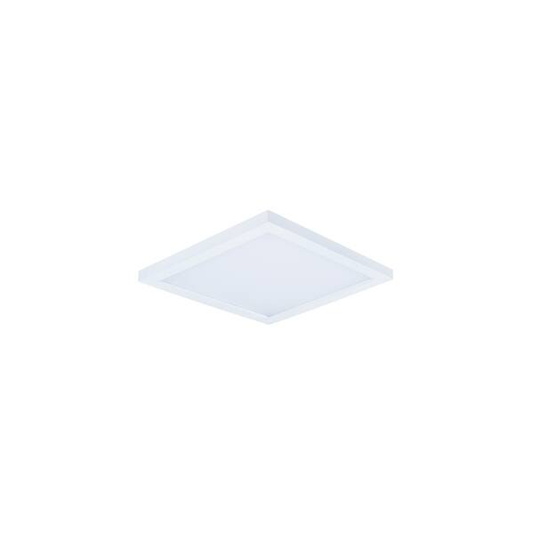 Maxim Wafer 5" Wide Square LED Panel - 3000K - 800 Lumens - Bed Bath ...