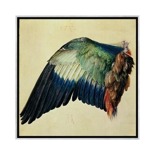 iCanvas "Wing Of A Blue Roller, 1512" by Albrecht Durer Framed - Bed ...