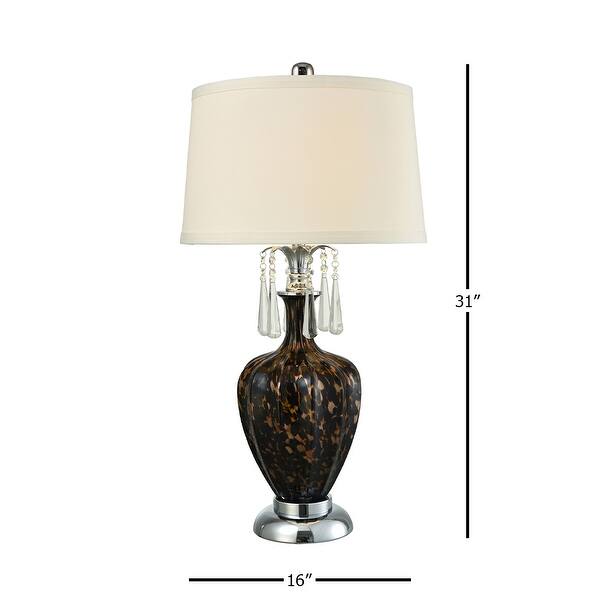 Elements LED Hand Blown Art Glass Table Lamp - Bed Bath & Beyond - 36003048