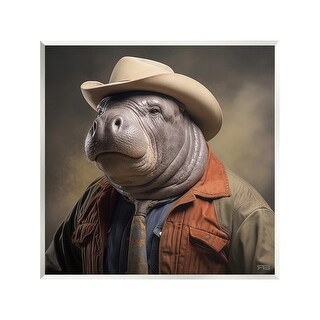 Stupell Southern Sheriff Manatee Wall Plaque Art Design By RB - Bed ...