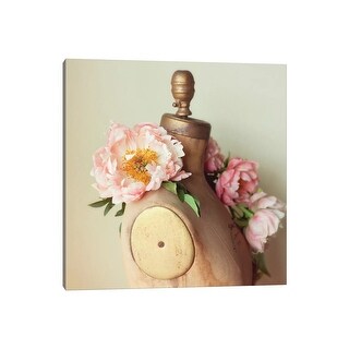 iCanvas "Dress Form & Peonies II" by Mandy Lynne Canvas Print - Bed ...