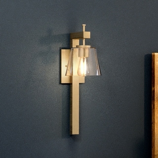 Luxury Transitional Wall Sconce, 11.75"H x 10"W, with Traditional Style ...