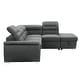 Fremont & Park Voclain Microfiber Sectional Sofa with Pull-Out Bed and ...