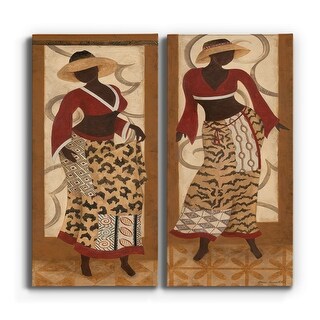 Forever Chic I- Premium Gallery Wrapped Canvas - Ready to Hang - Bed ...