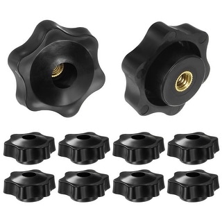Star Knobs Female Thread Head Plastic Screw-in Clamping Handles ...