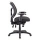Eurotech Seating Apollo Ergonomic Task Chair, Black, Mid Back - Bed ...
