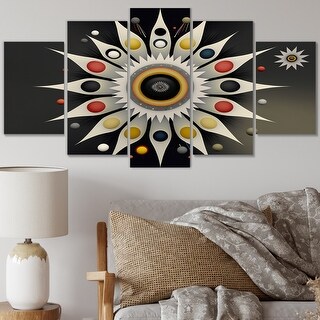 Designart "Discovery Of The Art of Spiritual Alignment III" Modern ...