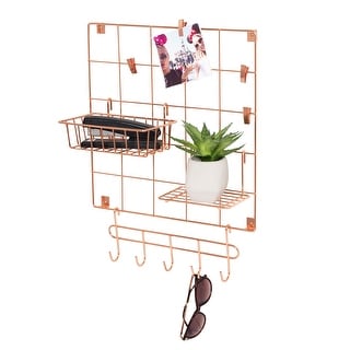 Honey-Can-Do 8-Piece Copper Wall Grid Kit - On Sale - Bed Bath & Beyond ...