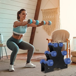 Dumbbell Rack Storage Rack Holder Compact Dumbbells Bracket Free Weight ...