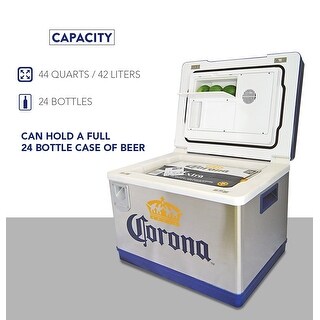 Corona Cruiser Thermoelectric Cooler, 12V DC/110V AC, 45 L / 48 Quart ...